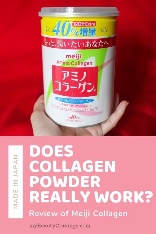 Meiji Collagen Review: Does Collagen Powder Really Work? » myBeautyCravings